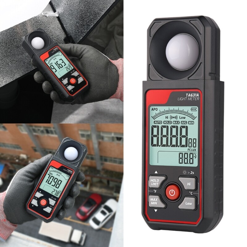 Accurate Light Tester Light Intensity Meter Back light for Lighting ...