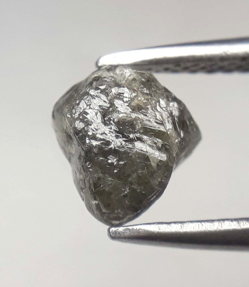 Natural Grey Rough Diamond Uncut Diamond 0.90 Ct,Raw Diamond Loose ...