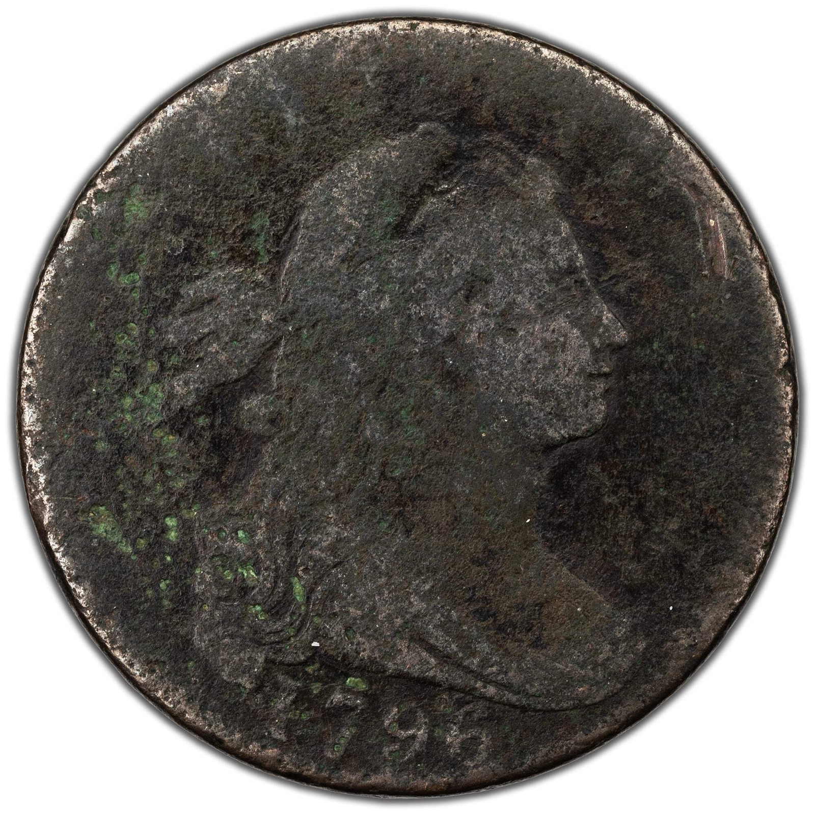 United States 1796 Reverse of '95 Draped Bust Large Cent Coin - Filler ...