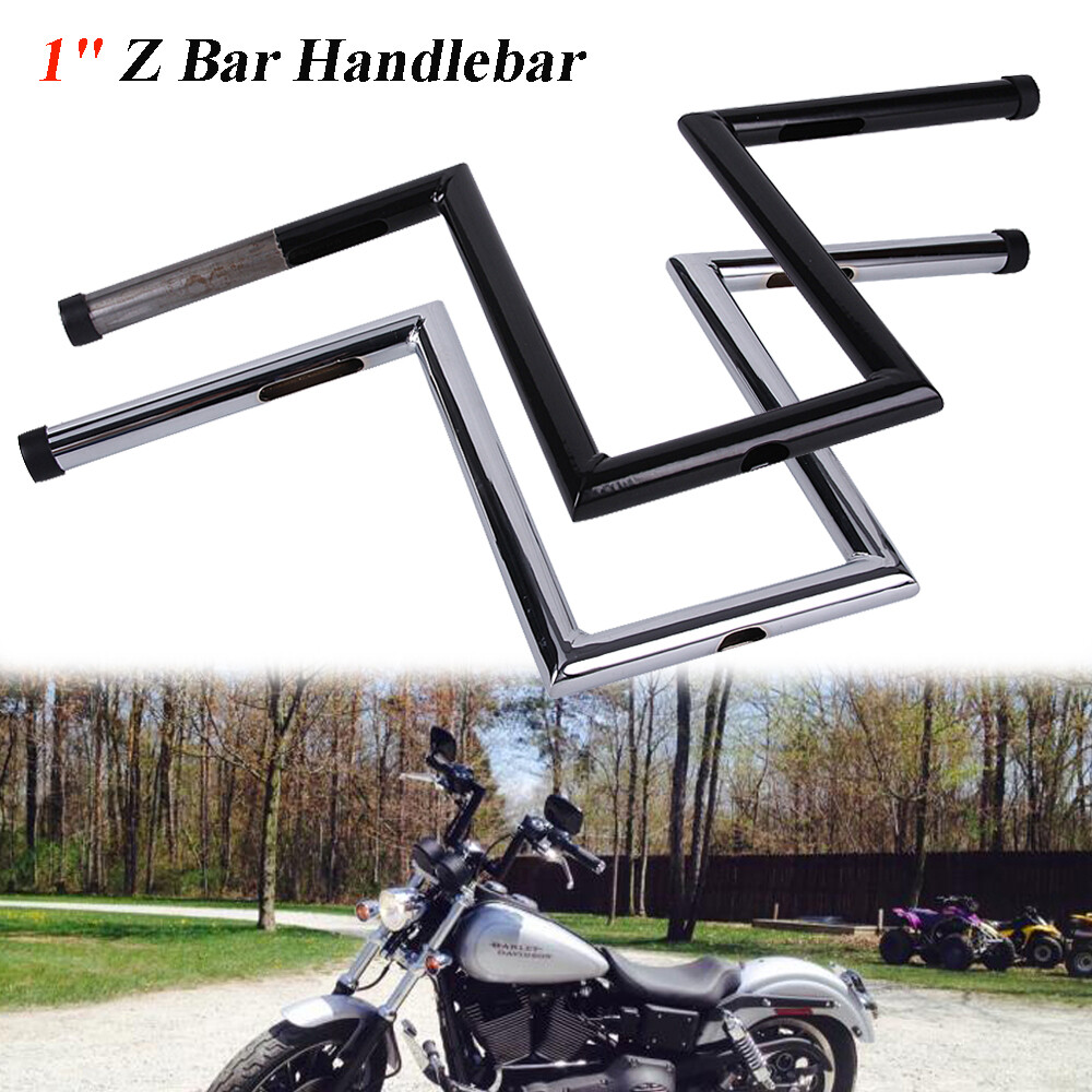 1 Inch Z Bar Handlebars Motorcycle 1 Inch Motorcycle Handlebars 1"