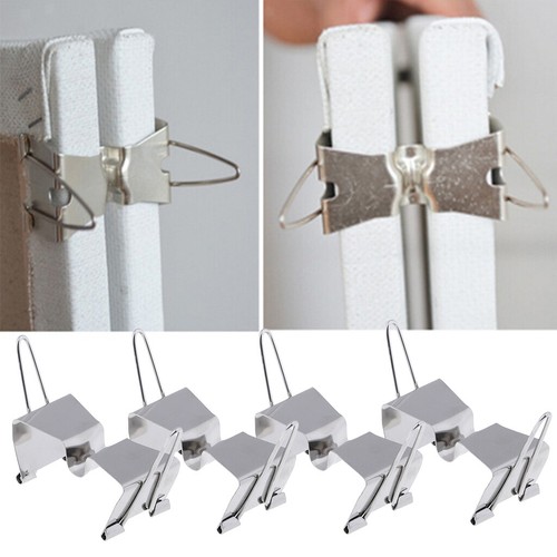 4 Sets Artists And Beginners Stainless Steel WET CANVAS CLIPS Holds 2 ...