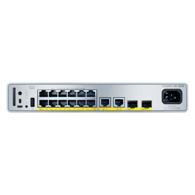 Cisco Systems C9200CX-12P-2X2G-E Catalyst 9000 Compact Switch 12-Port ...