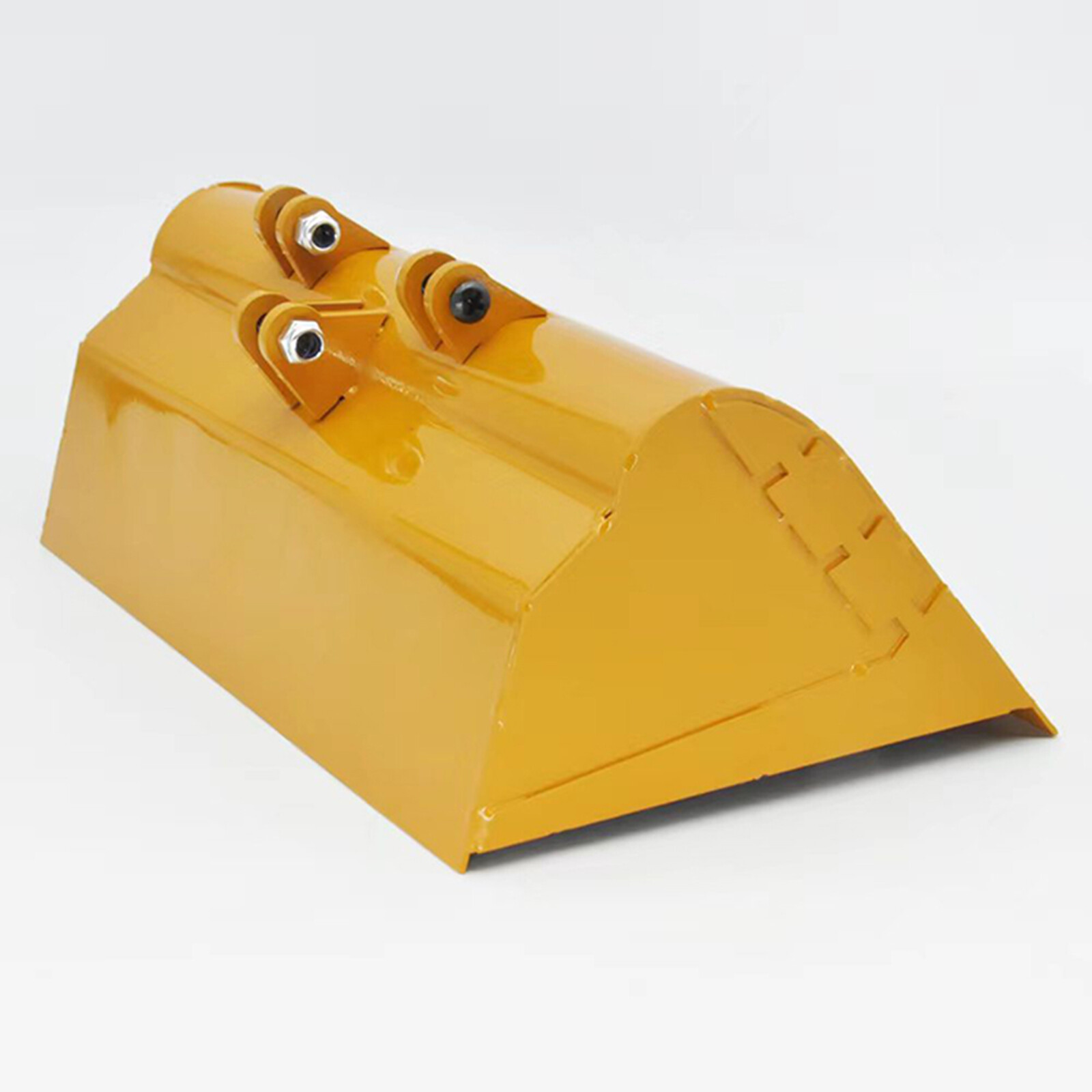 Metal Flat Grading Bucket No-Teeth New Loader Bucket For Huina 1583 RC ...