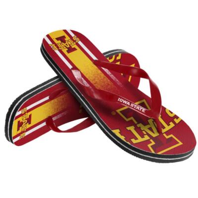 Iowa State Cyclones Size X-Small Men's Gradient Flip Flops [NEW] Slide ...