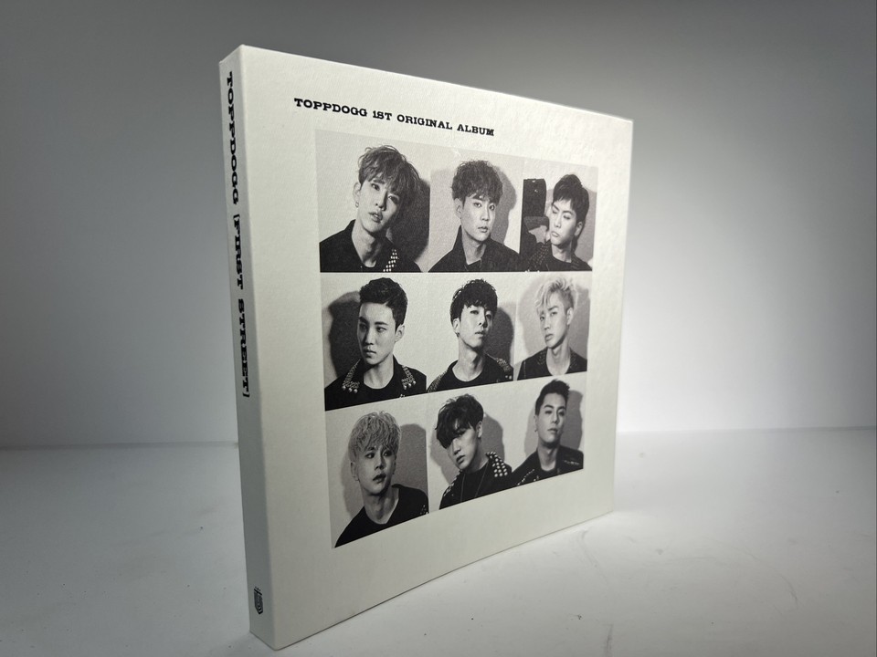 BTS [TOPPDOGG 1ST ORIGINAL ALBUM] All Member Autographed Signed Album ...