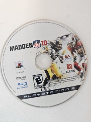 ps3 madden 10 disc only HEAVILY SCRATCHED | eBay