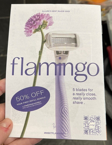 Flamingo Women's Five-Blade Razor, BNIB RTL $12, Lavender | eBay Australia