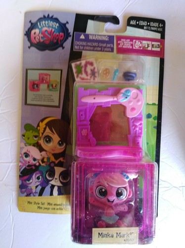LPS 😀 New Littlest Pet Shop Minka Mark Mini Style Set #3820 New ...