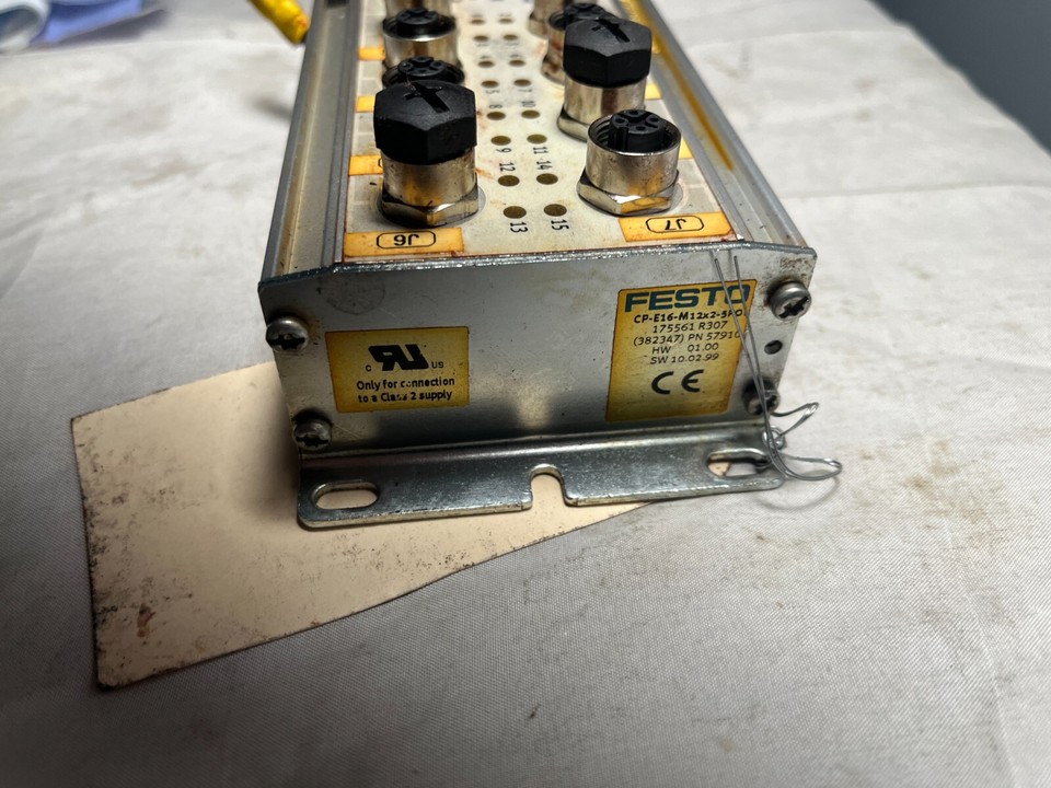 FESTO CP-E16-M12X2-5POL INPUT SYSTEM INPUT-P | eBay