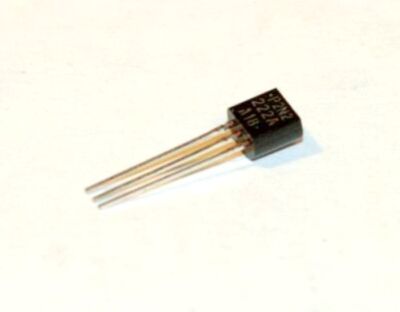 [20 pc] 2N2222 NPN Genuine Motorola USA TO-92 P2N2222 transistor ...