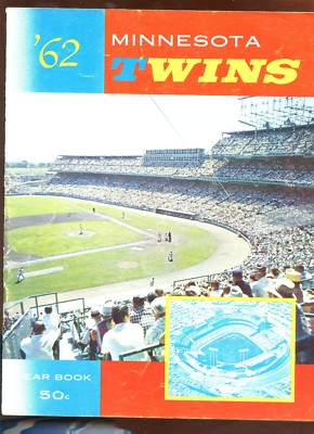 1962 MLB Baseball Minnesota Twins Yearbook EX | eBay