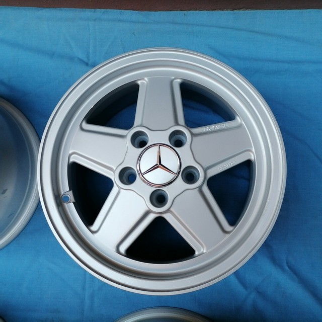 Ronal R9 Wheels Rims 15” MERCEDES AMG Penta W124 W201 for sale online ...