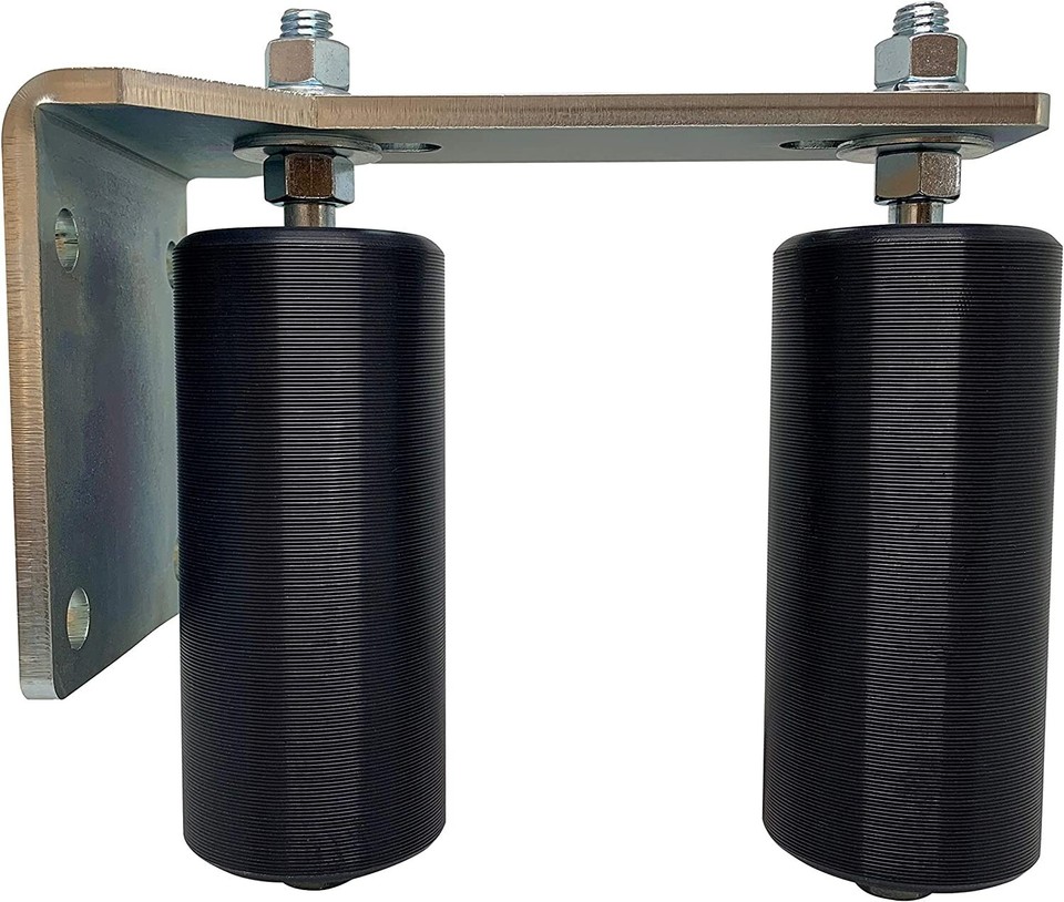 Slide Gate Guide Rollers L Post Bolted Bracket Mount for Sliding ...