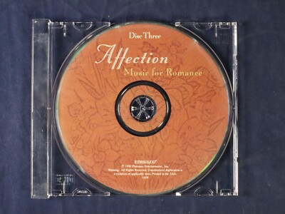Affection: Music for Romance, Disc 3 & 4 {2CD Disc Only No Tracking} | eBay