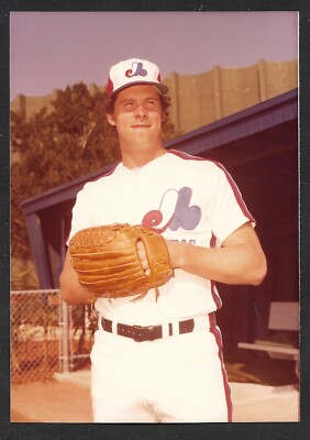 1981 Dave Palmer EXPOS UNSIGNED 3-1/2 x 4-7/8 ORIGINAL SNAPSHOT PHOTO ...