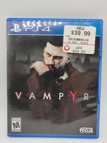 Vampyr (Sony PlayStation 4, 2018) 854952003745| eBay