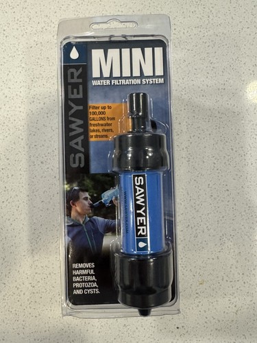 Sawyer Mini Water Filtration System Filter SP128 Survival Prepper USA ...