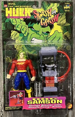 Marvel Incredible Hulk Smash and Crash DOC SAMSON Action Figure Toy Biz ...