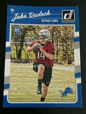 2016 Donruss JAKE RUDOCK RC #318 ~ Michigan / Lions / Dolphins ROOKIE ...