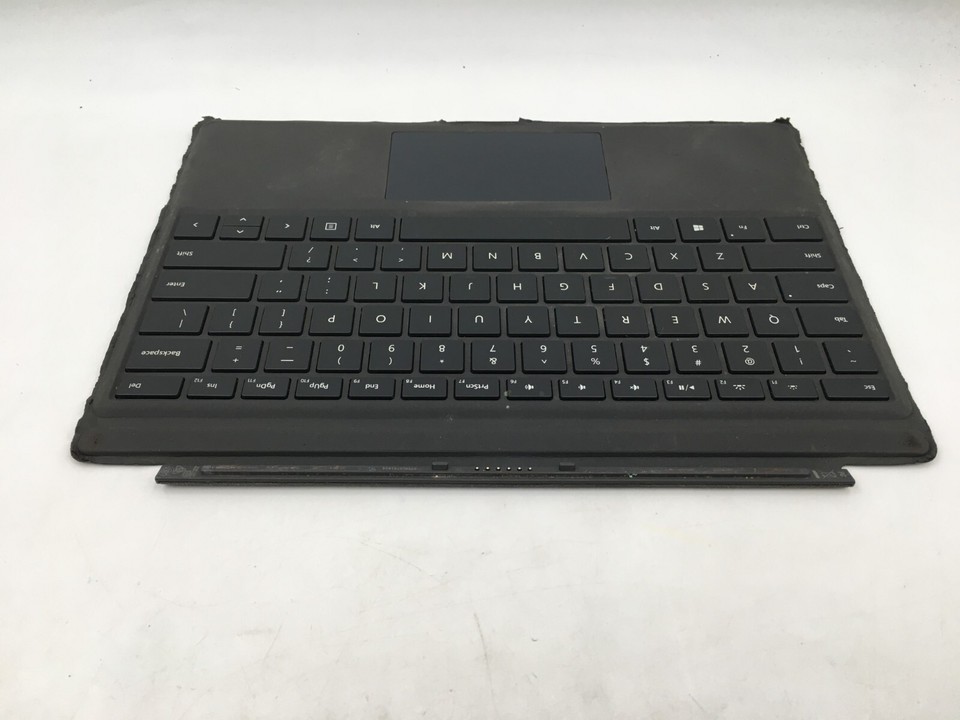 Microsoft 1725 Type Cover Black for Surface Pro 3 4 Backlit Keyboard ...