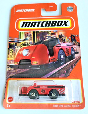 Matchbox MBX Mini Cargo Truck - Red #23 23/100 2021 Basic Car | eBay