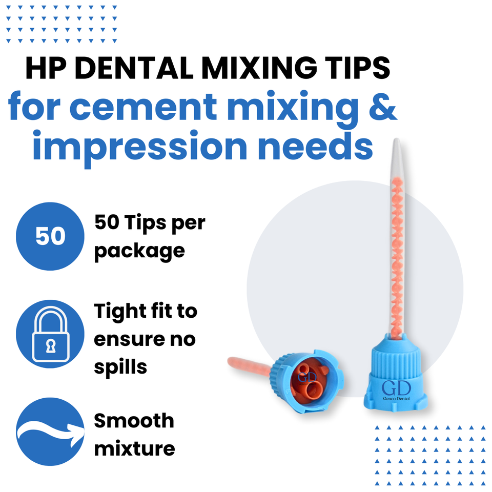 Orange/Blue Dental Impression Mixing Tips (50 pcs) | eBay