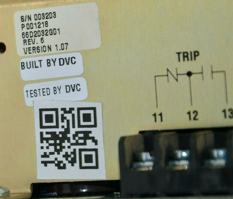 66D2032G01 Eaton Motor Protection Relay MP3000 -SA | eBay