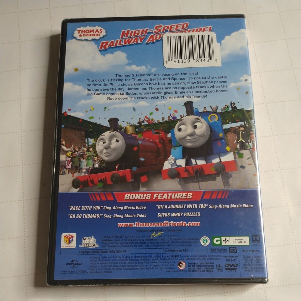 THOMAS & FRIENDS: START YOUR ENGINES! DVD New/Sealed | eBay