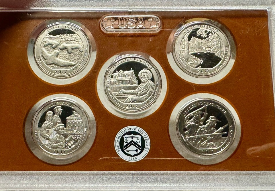 U.S. Mint 2017-S State Quarters Proof Set 5-Coin | eBay