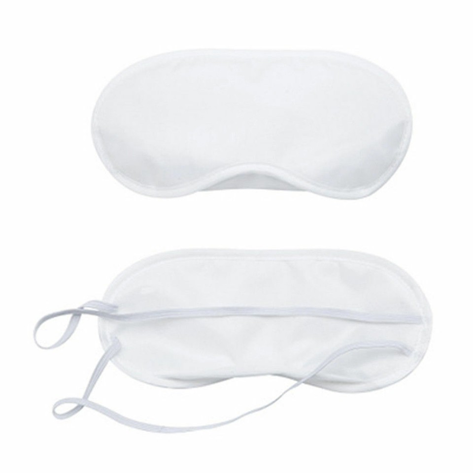 Soft Padded Sleep Mask 3D Sponge Eye Cover Travel aid Rest Blindfold ...
