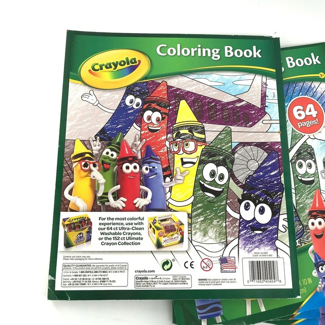 Crayola Crayon Crew Coloring Book 2017 for sale online | eBay