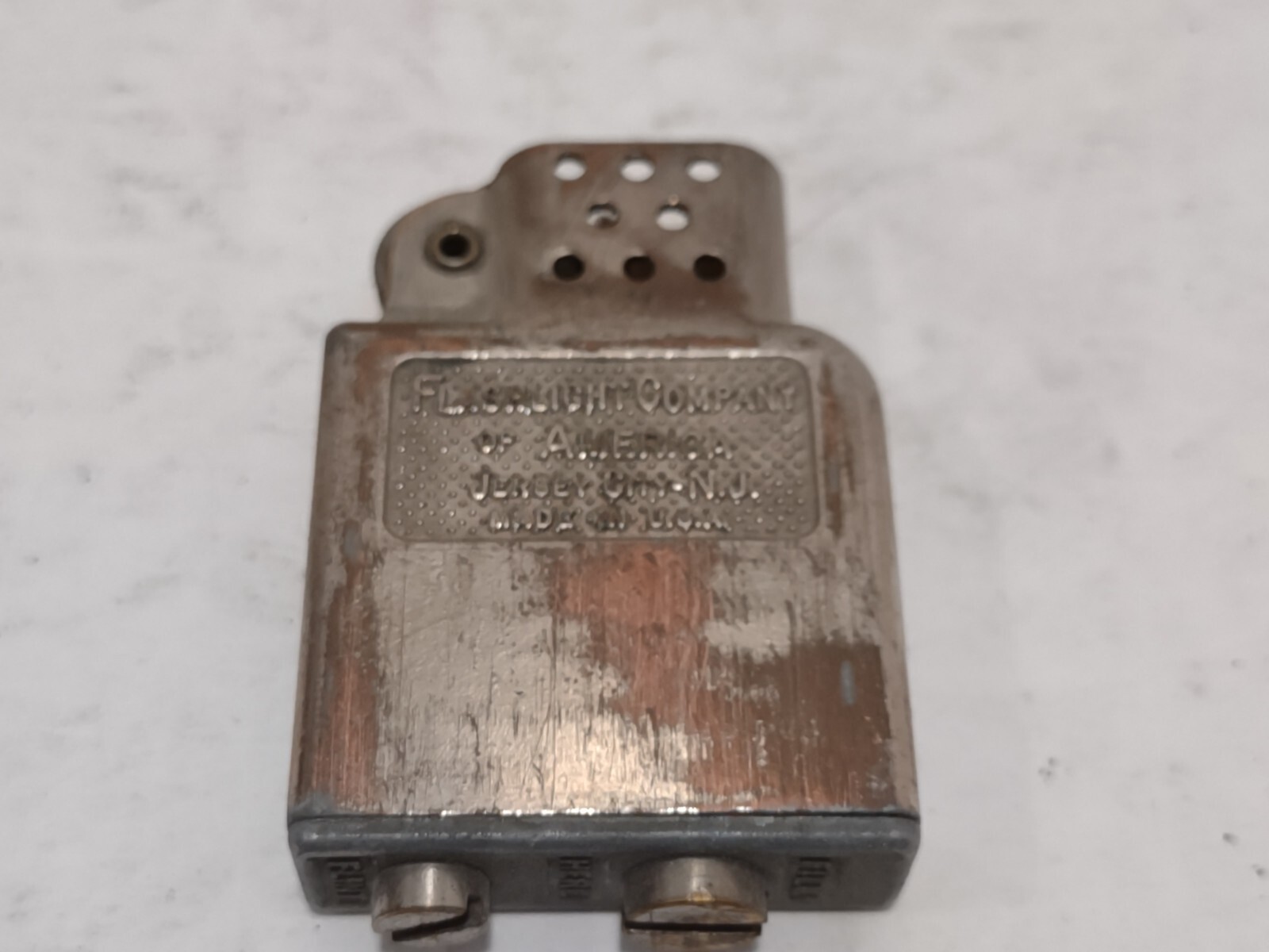 SUPER RARE Vintage Berkeley Flashlight Company Windproof Lighter 10 ...