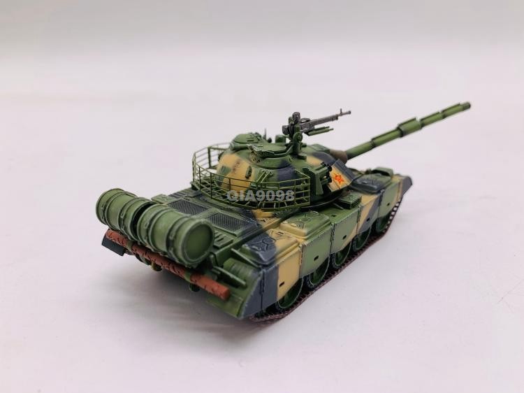 New 1:72 Scale China PLA ZTZ-59D Tank Tri Color Camouflage Metal ...