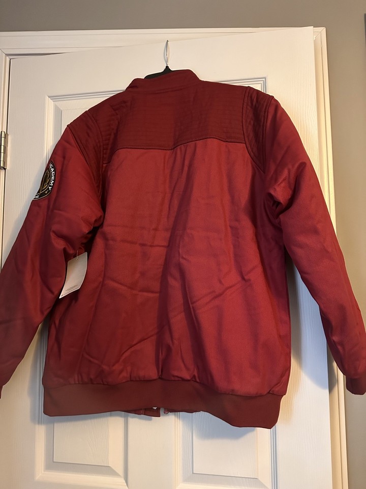 Star Trek Starfleet Academy RedEngineer Jacket Sz Medium New | eBay