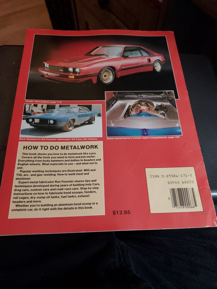 Race and Custom Car Metal Fabricator's Handbook Ron Fournier. By Hp ...