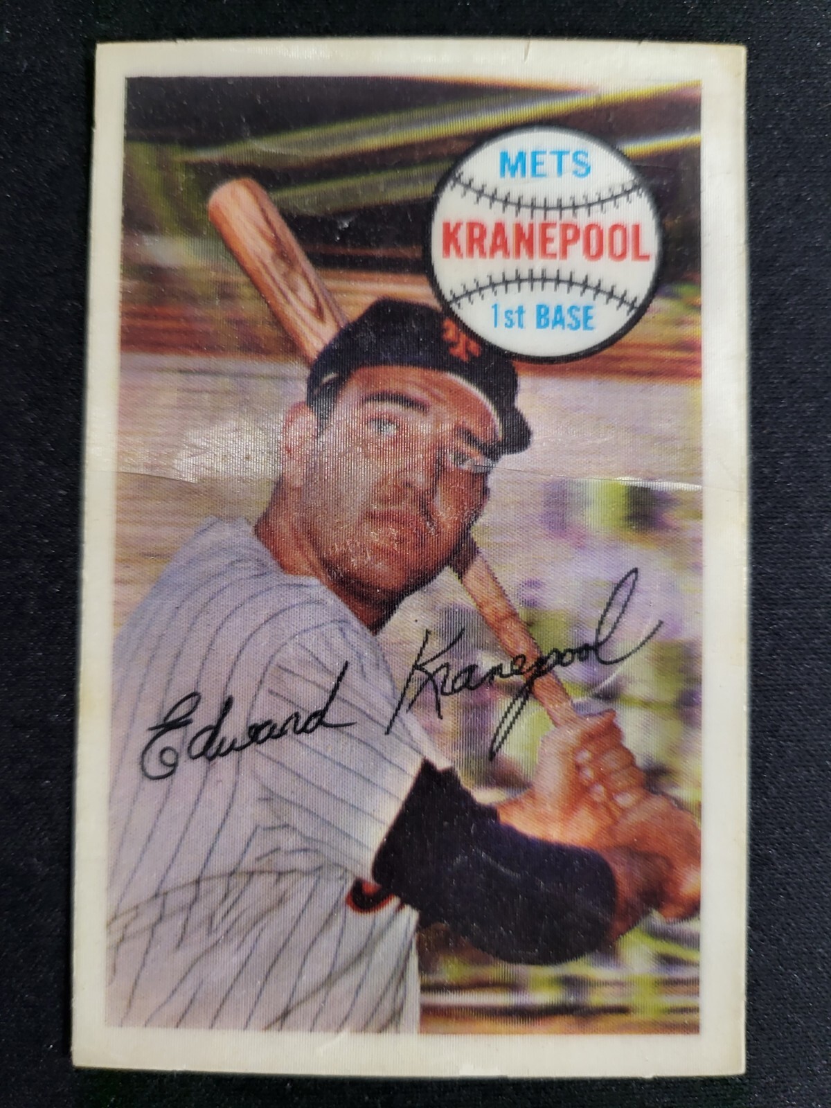1970 Xograph Kelloggs Baseball 3-D Card Ed Kranepool | eBay