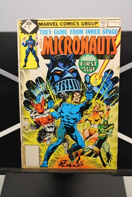 MICRONAUTS #1 -Marvel Comics Vol.1 1979 -1st Appearance Baron Karza ...