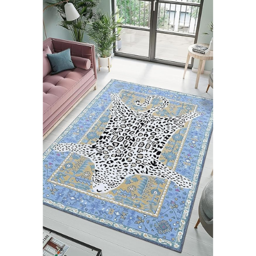 rug animal tufted design rugs handmade area woolen hand wool carpet for ...