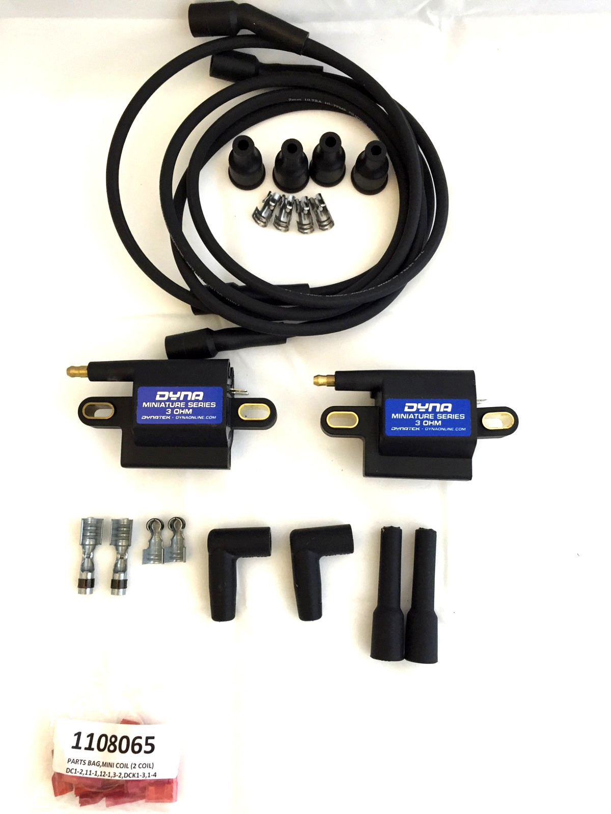 Dynatek Dyna Mini Ignition Coils 3 ohm Single Output DC3-2 Free Wires ...