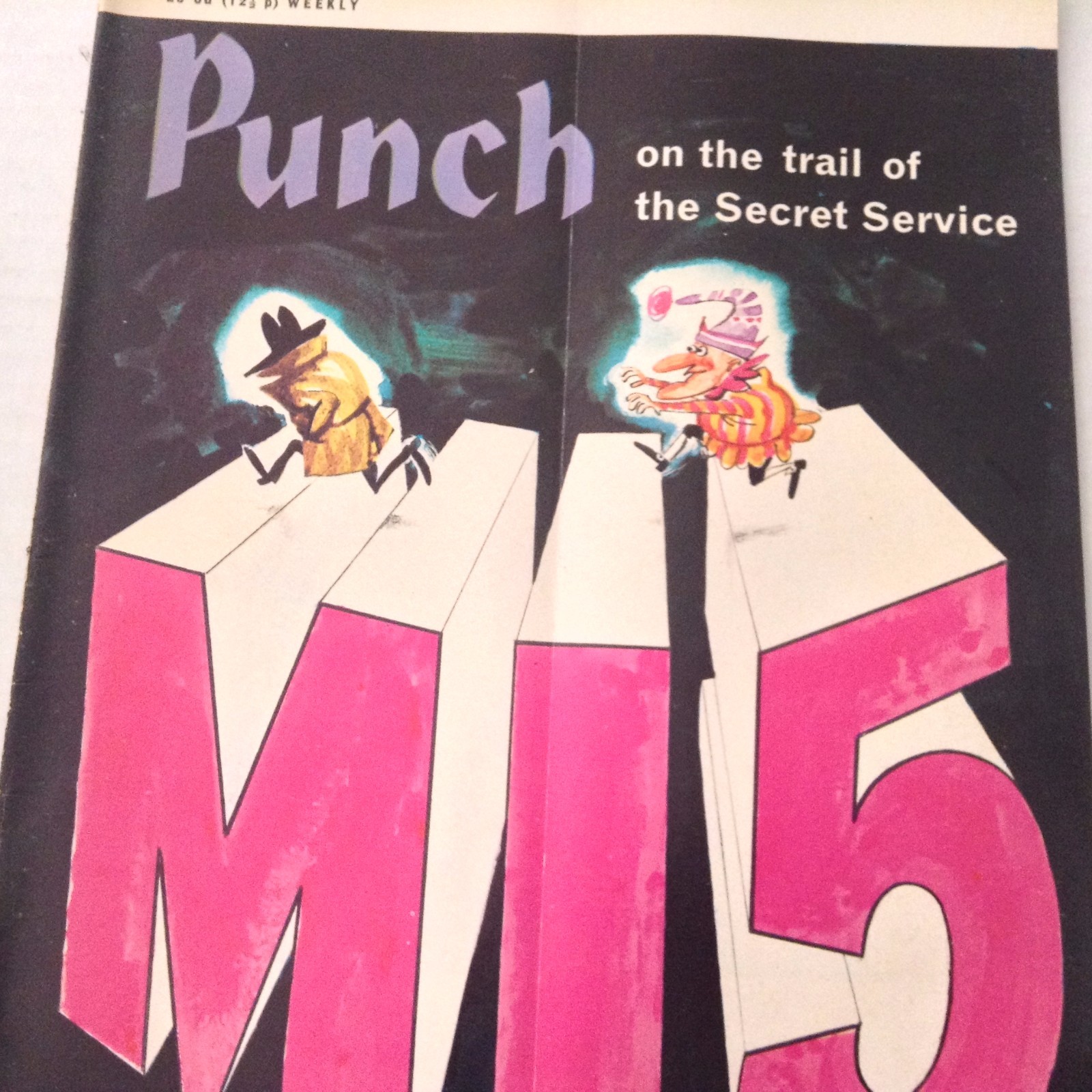 Punch Magazine M15 Trail Of The Secret Service January 13-19, 1971 ...