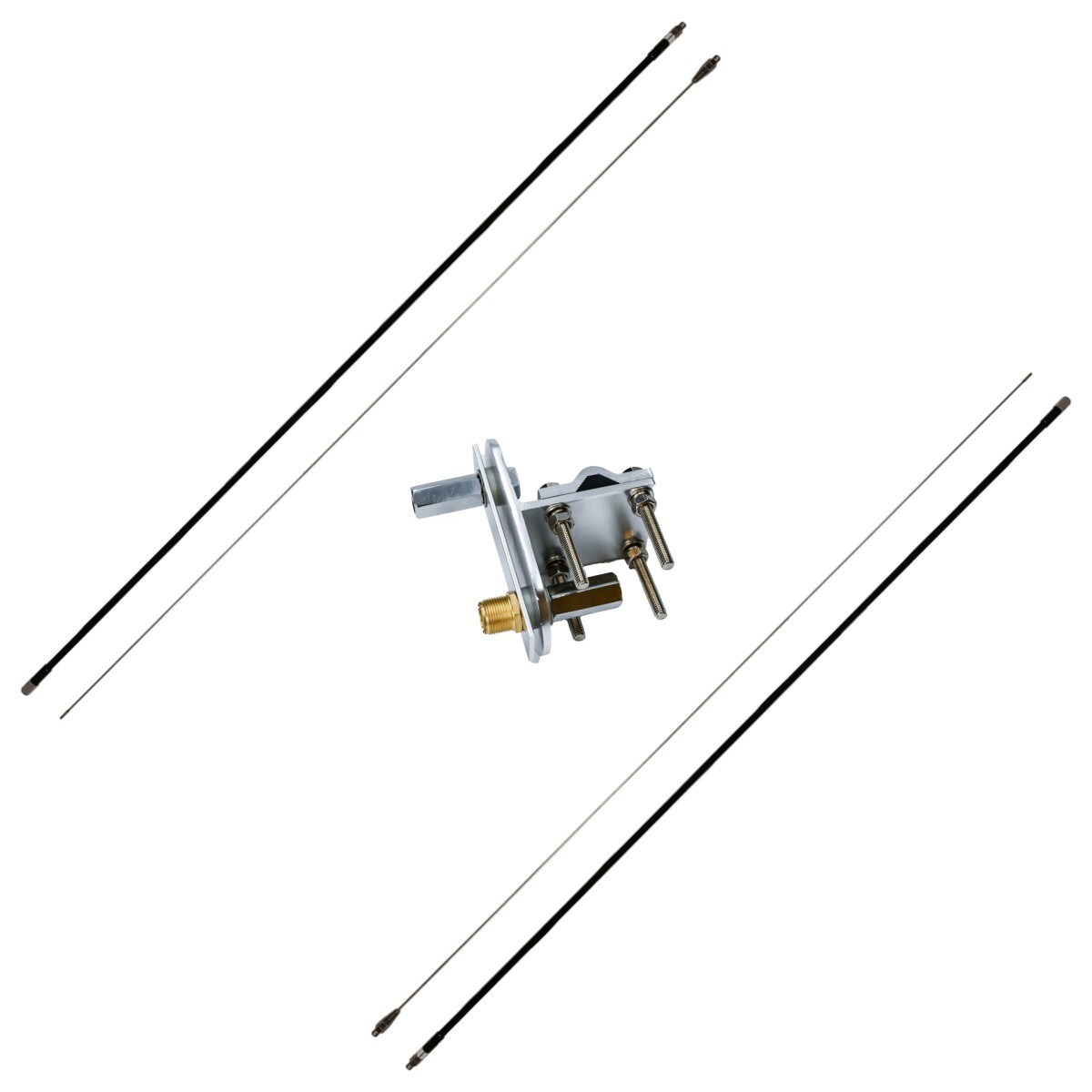 Intellitron Dipole Kit w/ 2 x MA-2010T 10m Ham Sticks & AA-1602 ...