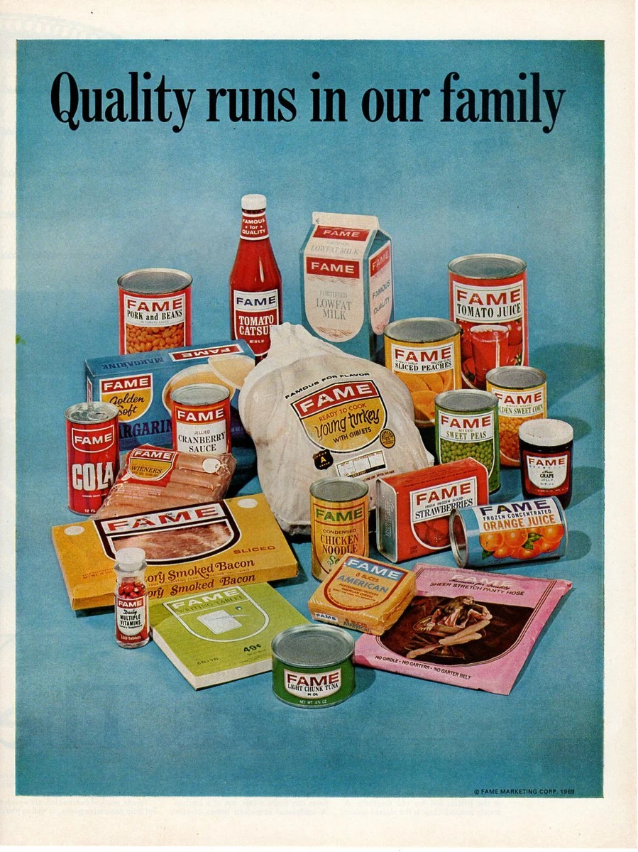 Family Food Advertisements
