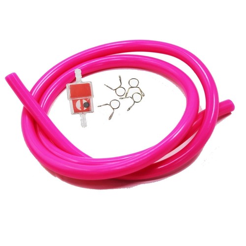 Pink Oil Fuel Line Petrol Hose Tube For ATV Motorcycle Dirt Bike Pit ...