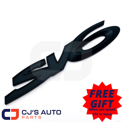 Holden VE VF SV6 Commodore Badge Ute Sedan Wagon Matte Black | eBay ...