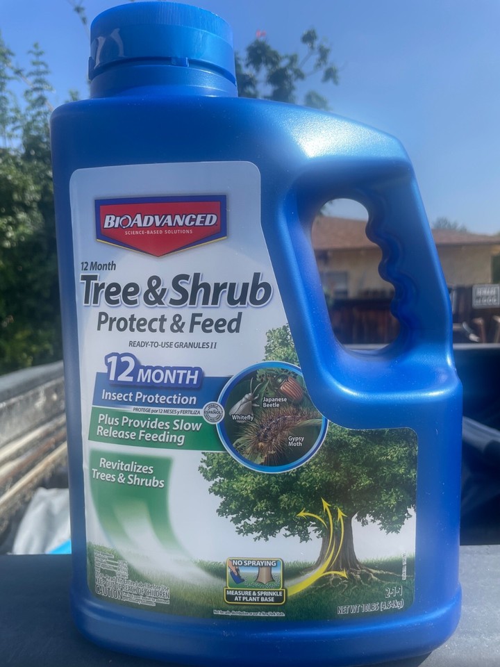 BioAdvanced 12 Month Tree and Shrub Protect and Feed for Insects ...