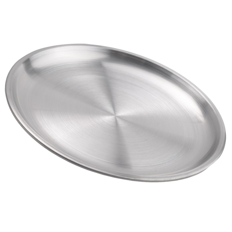 Stainless Steel Bone Spitting Dish Silver Shallow Tray Round Plate 14cm ...