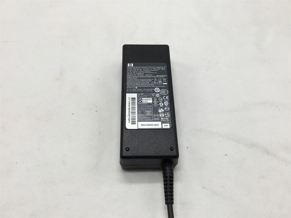 *LOT OF 10* HP 90W Big Barrel AC Charger Laptop Power Adapter Mixed ...