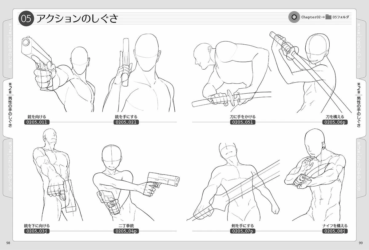 Drawing Gun Poses