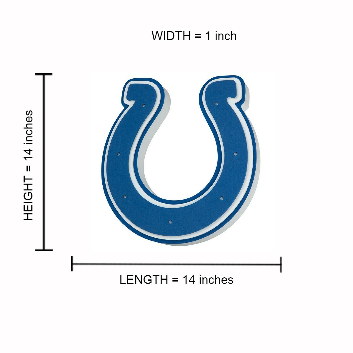Colts Logo 3d