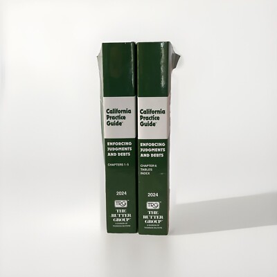 Enforcing Judgments and Debts 2024 (The Rutter Group California ...